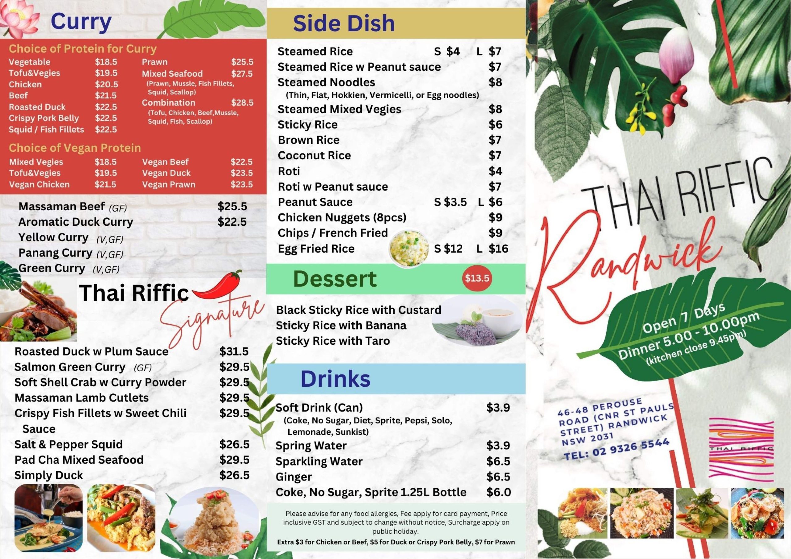 Asian & Thai Food in Randwick - Thai Riffic Randwick
